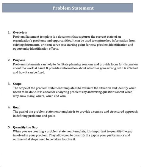 Problem Statement Free Vector Abstract Problem Statement Organizer