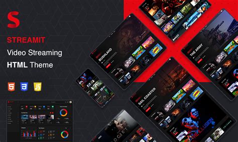 Streamit Video Streaming Vuejs Html Admin Template