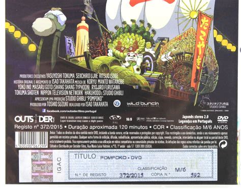 Pom Poko Dvd Portugal The Kodamas Project