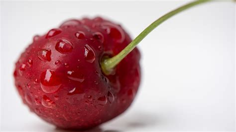 Wallpaper Cherry Berry Drops Hd Widescreen High Definition Fullscreen