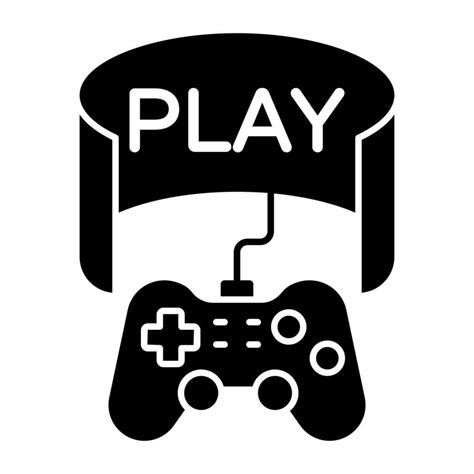 Modern Design Icon Of Play Video Game 23896885 Vector Art At Vecteezy