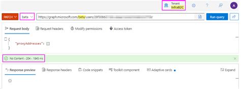 azure how to remove proxyaddresses from b2c user stack overflow