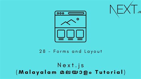 Nextjs Malayalam Tutorial 28 Forms And Layout Nextjs React Youtube