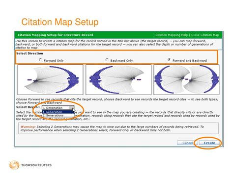 PPT Citation Map Visualizing Citation Data In The Web Of Science PowerPoint Presentation ID