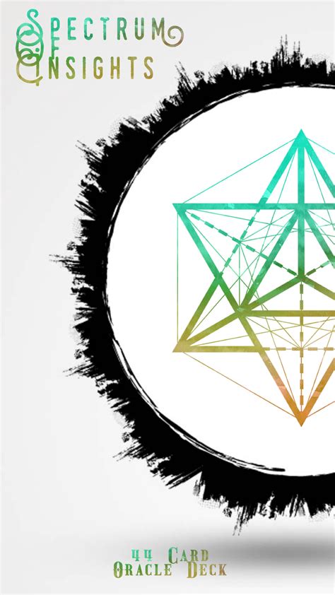 Spectrum Of Insights A 42 Card Divinity Oracle Deck And Its Complimenting Hardback Book