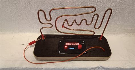 Arduino Buzz Wire Game With Timer High Score Von Theskjegg