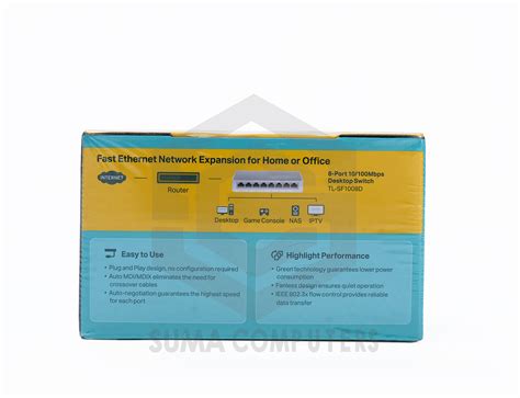 Tp Link 8 Port Switch Suma Computers