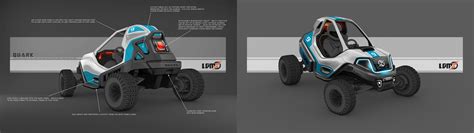 Lincoln Renall Quark Concept Kart Design Iteration