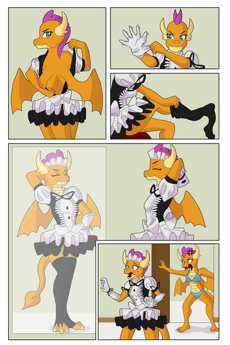 2995814 Suggestive Artistvytz Smolder Dragon Anthro Plantigrade Anthro Comicgallus To