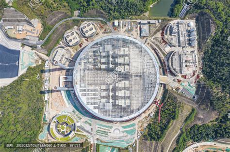 深能环保龙岗能源生态园 工程建设 建筑摄影 摄影素材 汇图网www huitu