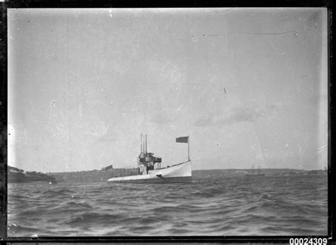 J Class Submarine In Sydney Harbour Works A Museum