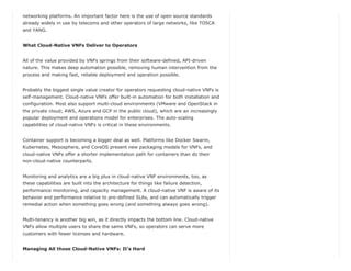 Cloud Native VNFs Nati Shalom In Wireless Week PPT