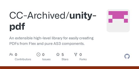 Github Codecatalystunity Pdf An Extensible High Level Library For Easily Creating Pdfs From