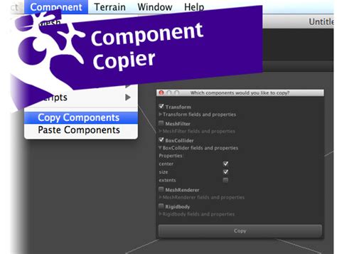 Component Copier Now On The Unity Asset Store Community Showcases