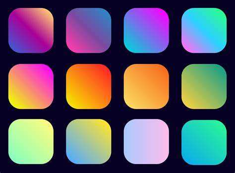 Gradient Swatches Vector Art Icons And Graphics For Free Download