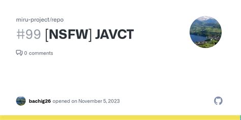Nsfw Javct · Issue 99 · Miru Projectrepo · Github