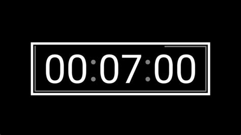 5 Min Countdown Stock Video Footage For Free Download