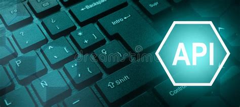 Business Programming Interface Application And Network Stock Image