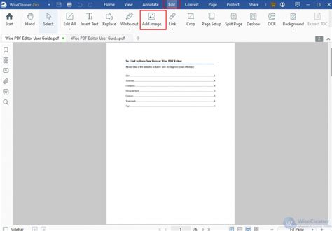 How To Insert An Image Into A PDF File