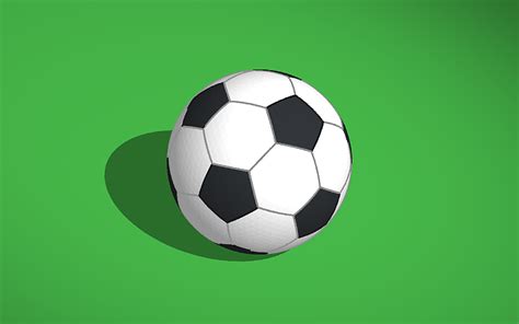 3d Design Soccer Ball Tinkercad