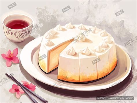 Ai创作图中式点心插画 花糕插画 杏仁豆腐插画 点心插画 桂花糕插画 广式点心插画 苏杭糕点插画 鱼糕插画 板绘美食 传统糕点插画 喇嘛糕插画 古代米糕插画 纳西米糕插画 宫廷糕点插画 下午茶