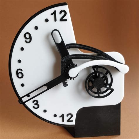 Stl File Retrograde Clock 🕰️ ・3d Printer Model To Download・cults