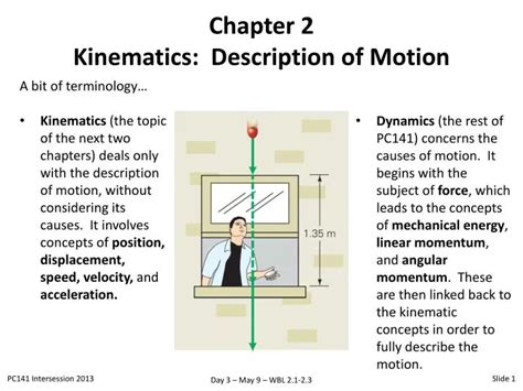 PPT Chapter Kinematics Description Of Motion PowerPoint Presentation ID