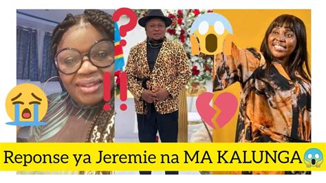 Boom⚠️🛑jeremi Na Ma Kalunga Ba Repondre😱mmn Kongo Tika Zuwa💔 Tala Vie Na Yo🤔 Youtube