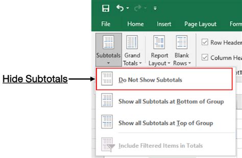 To Highlight Header Rowscolumns Or Banded Rowscolumns In Excel 2007
