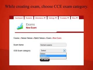 CBSE CCE Report Card Generation Steps AmpleTrails Com