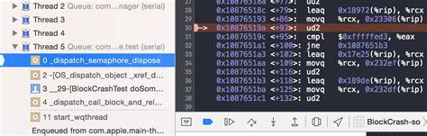 Ios Crash With Dispatchblock Stack Overflow