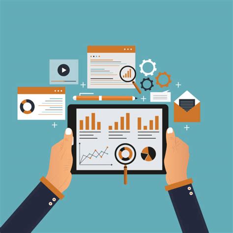 90 generating report stock illustrations royalty free vector graphics