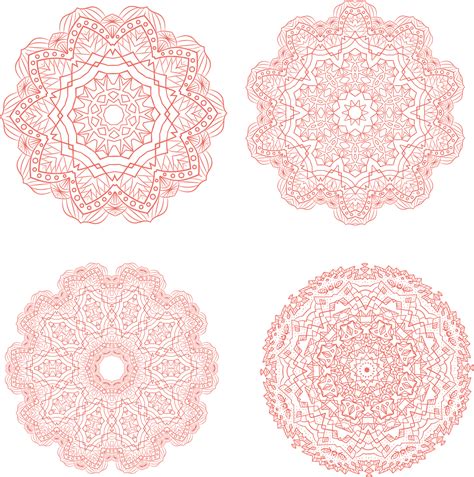 Classical Pattern Indian Pattern Vector Material India Pattern