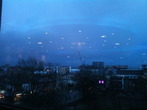 The Reflection Made It Look Like A Spaceship From Independence Day