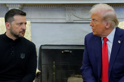 What Happened Before Trump Zelenskyy Engaged In The Oval Office Shouting Match Abc News