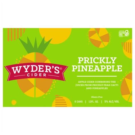 Wyders® Prickly Pineapple Cider Beer 6 Bottles 12 Fl Oz Fred Meyer