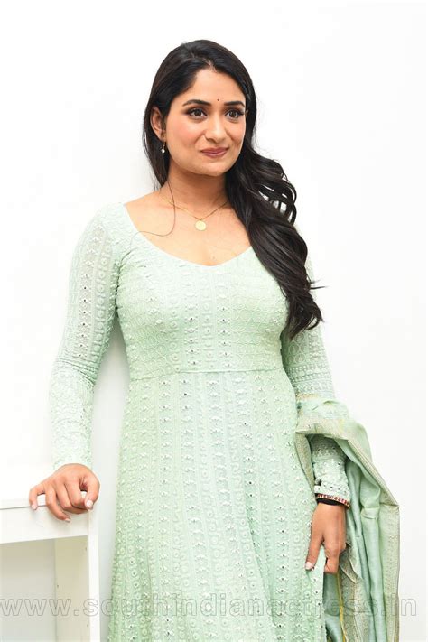 Sandhya Raju Stills At Natyam Movie Interview South Indian Actress