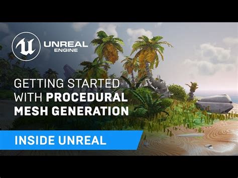 Free Video Getting Started With Procedural Mesh Generation Inside Unreal From Unreal Engine