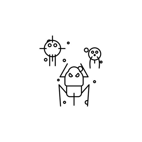 Nano Particles Vector Icon Illustration 23249488 Vector Art At Vecteezy