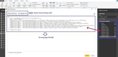 Query Editor Query Menu Sorgu D Zenleyicisi Sorgu Men S Powerzeka