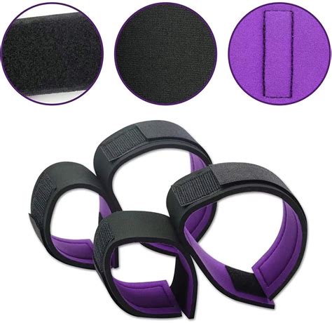 1 Pair Sm Bondage Belts Safe Fastener Tapeincrease Libido Sex Bondage