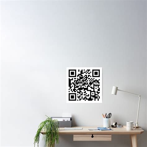 Scp Foundation Website Qr Code Poster By Politeillusts Redbubble