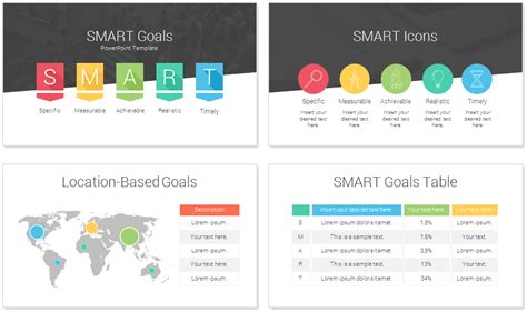 SMART Goals PowerPoint Template PresentationDeck Com