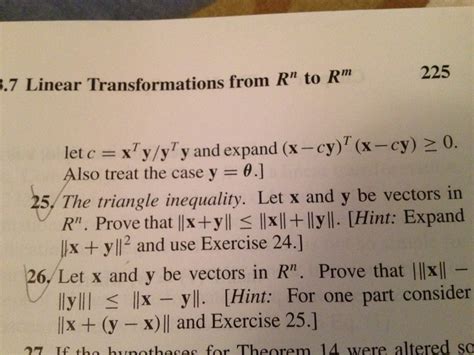 The Cauchy Schwarz Inequality Let X And Y Be Vectors