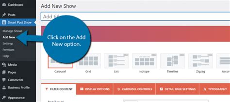 How To Add Post Grids And Carousels With Smart Post In Wordpress