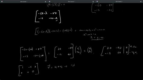 Solved Point Calculate The Eigenvalues Of This Matrix Note Youil