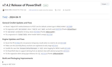 Powershell 7 4 2 Released Icewolf Blog