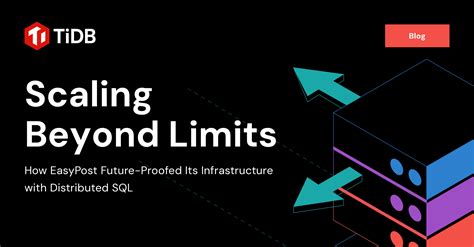 Scaling Up Easyposts Journey To Distributed Sql