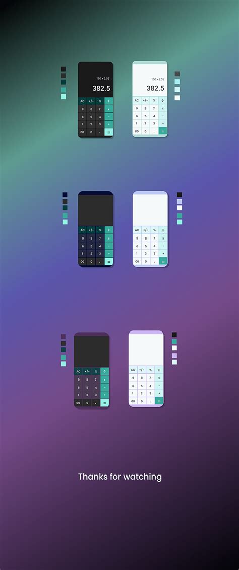 Calculator Ui On Behance