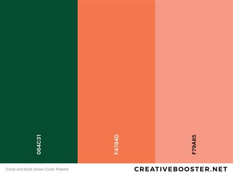 25 Best Colors That Go With Dark Green Dark Green Color Palettes